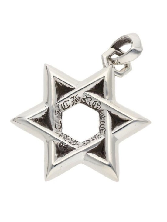 Chrome Hearts | Jewelry | Sold Chrome Hearts Star Of David Lg Large Of ...